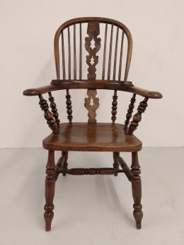 El Vinta Windsor Armchair Furniture Antique 